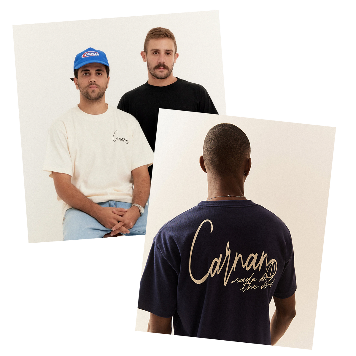 Camiseta Carnan Island Off White